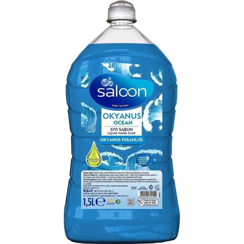 Saloon течен сапун океан на цена от 2.69 € за 1.5 л | Gladen.bg